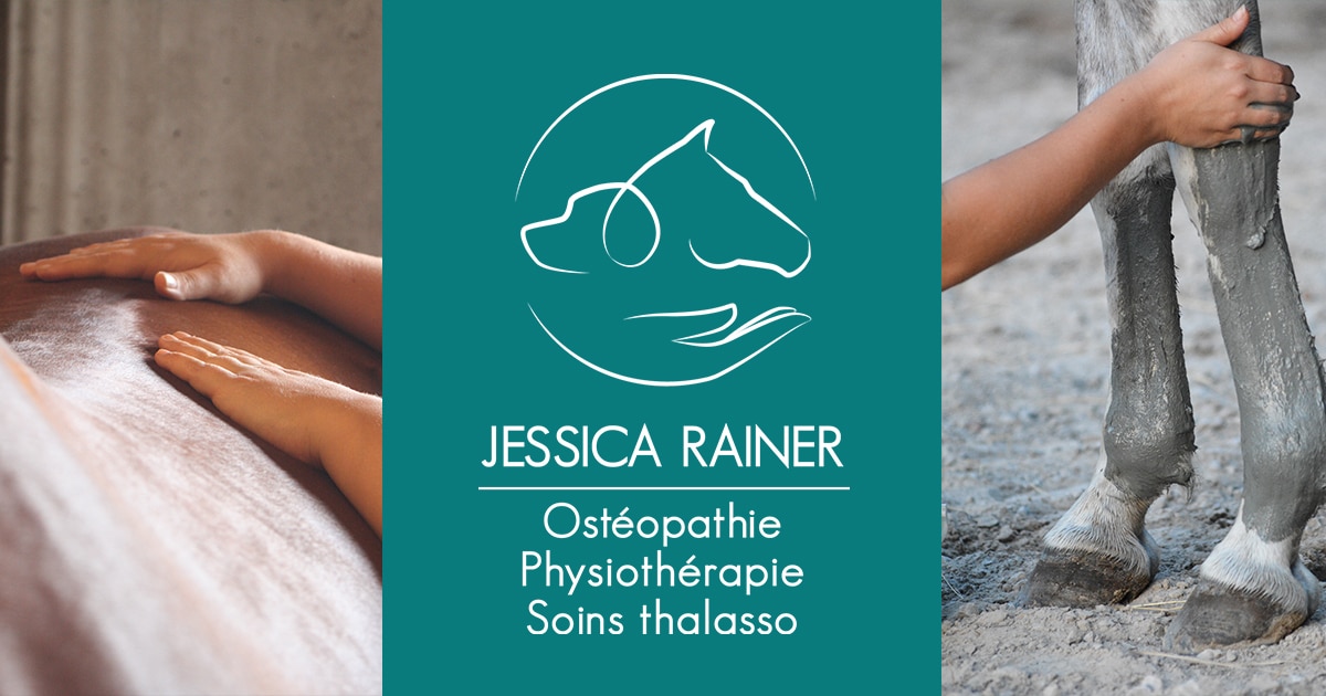 Jessica Rainer, Ostéopathe animalier : équin, canin, félin, bovin